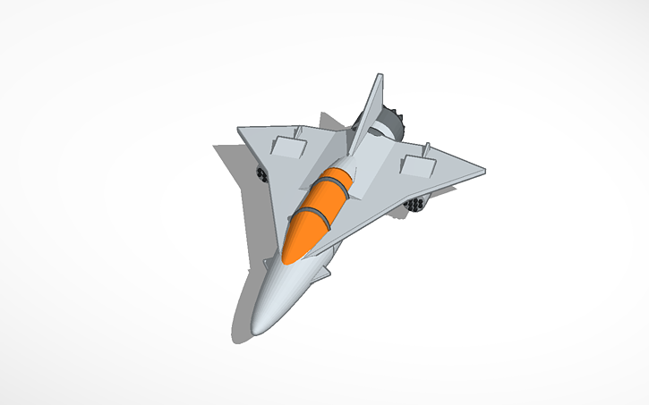 3D design Jet - Tinkercad