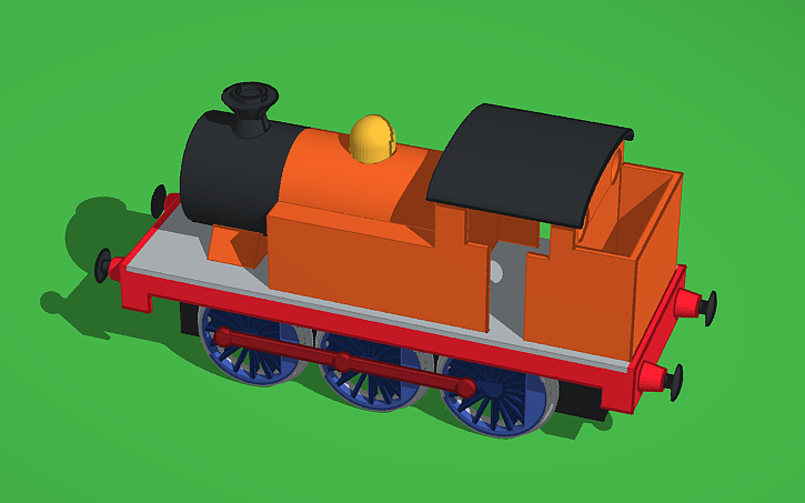 3D design my train - Tinkercad