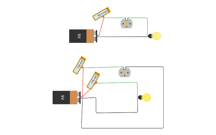 Circuit design Parallel and serial circuits - Tinkercad