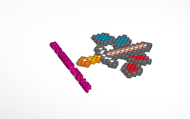 3D design Ripper Sword - Tinkercad