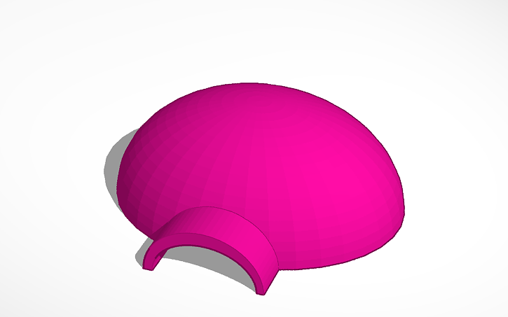 3D design Avatar Igloo - Alejandra | Tinkercad