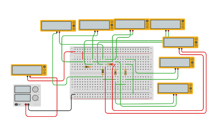 Circuit design Taller 1 | Tinkercad