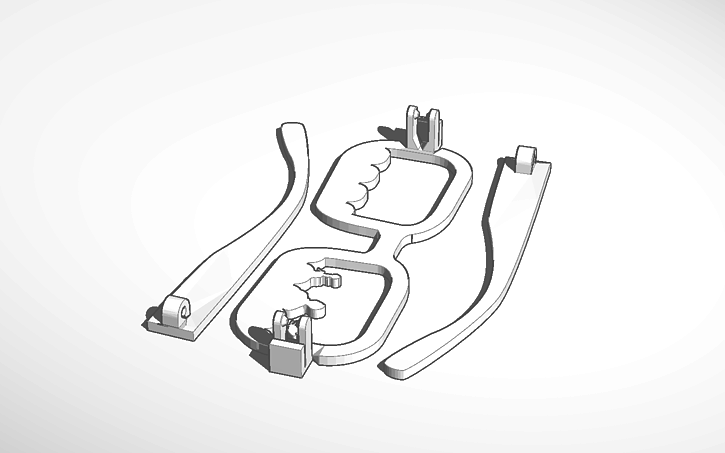 3D design MST3K Glasses - Tinkercad