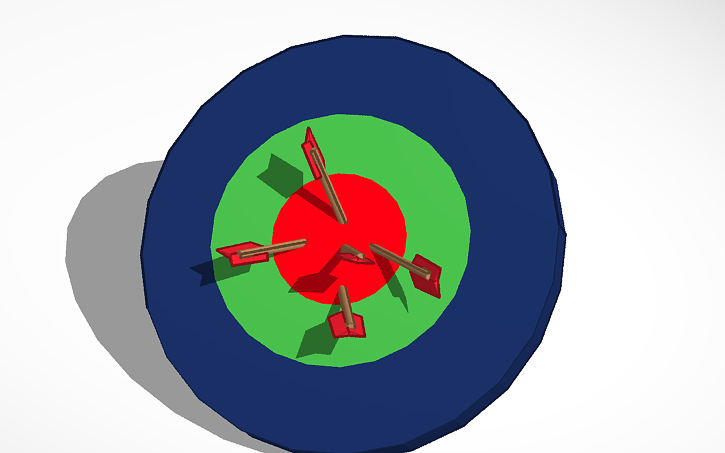 3D design Archery Target 2.0 | Tinkercad