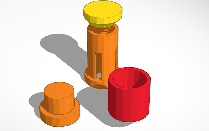 3D design Rescaled To-Scale One-Way Valve | Tinkercad