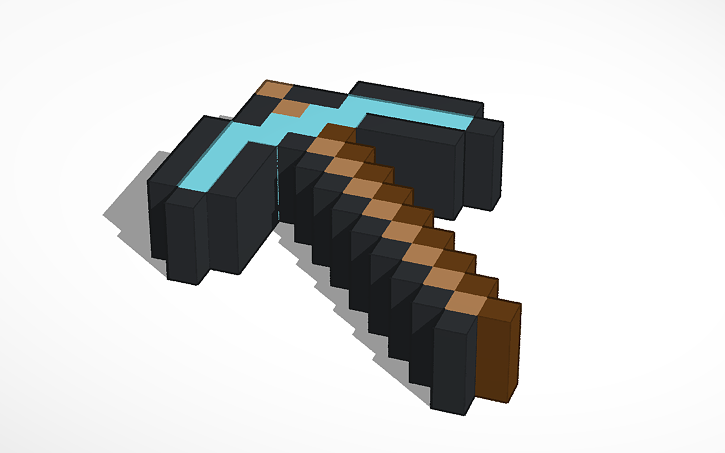 3D design pickaxe by arda | Tinkercad