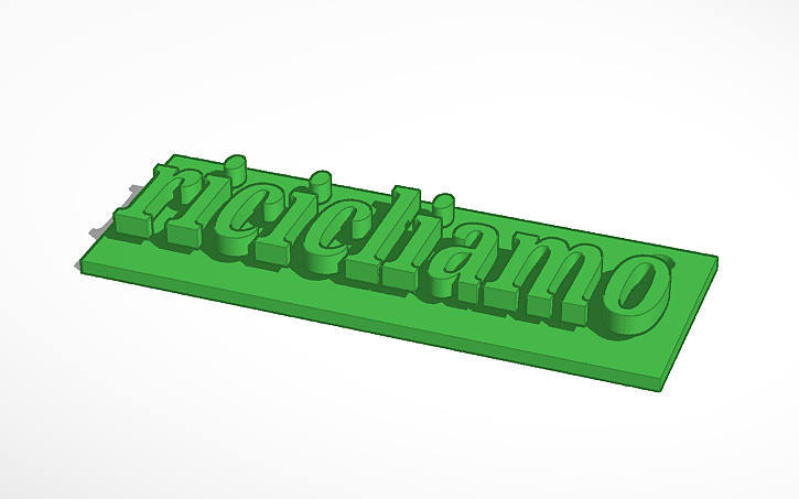3D design gcib gassino greta | Tinkercad