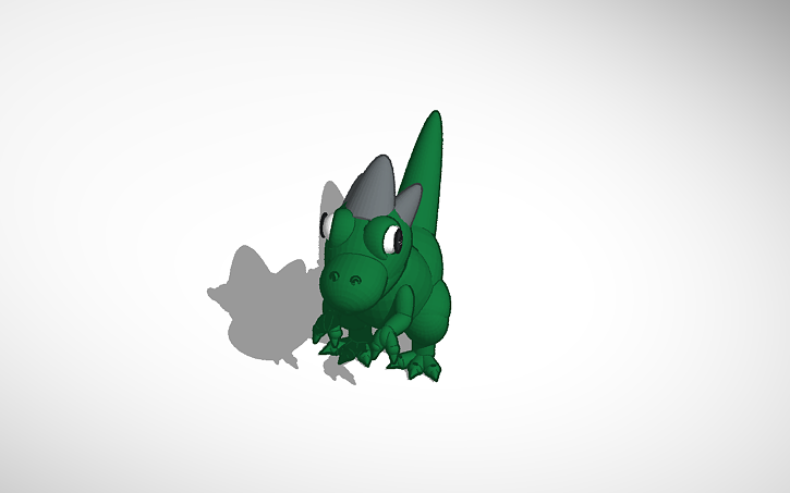 3D design Dinosaur - Tinkercad
