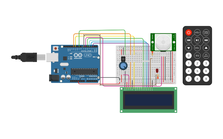 Circuit design Adit - Final Computer Engineering Circuit - Tinkercad