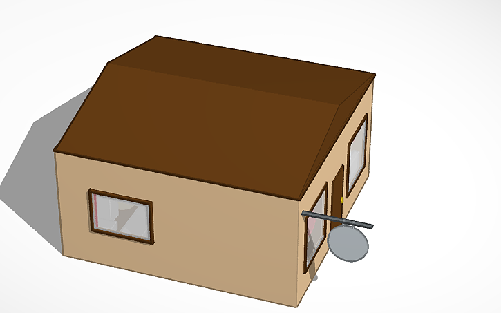 3D design Diseño de cafetería - Tinkercad