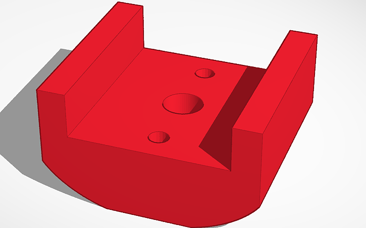 3D design Samb Prestige ballast bracket - Tinkercad