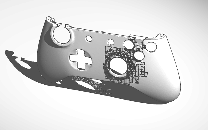 3D design xbox one controller - Tinkercad