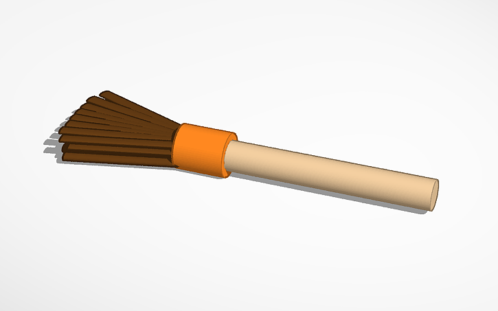 3D design Broom - Tinkercad