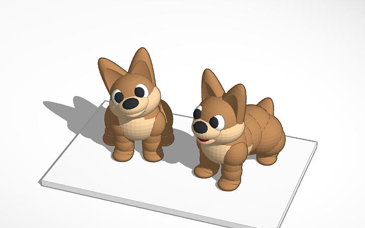 3D design hond - Tinkercad