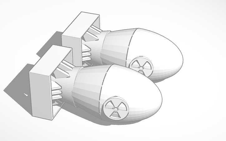 3D design Nuke - Tinkercad