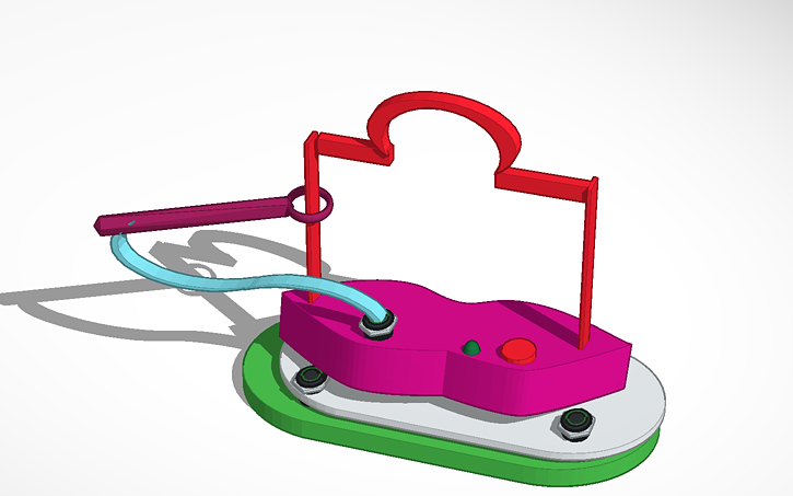 3D design Izzatie steady- hand game - Tinkercad