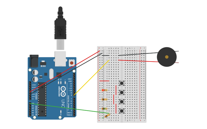 Circuit design Project 07 - Tinkercad