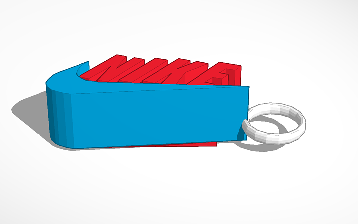 3D design nike chain | Tinkercad
