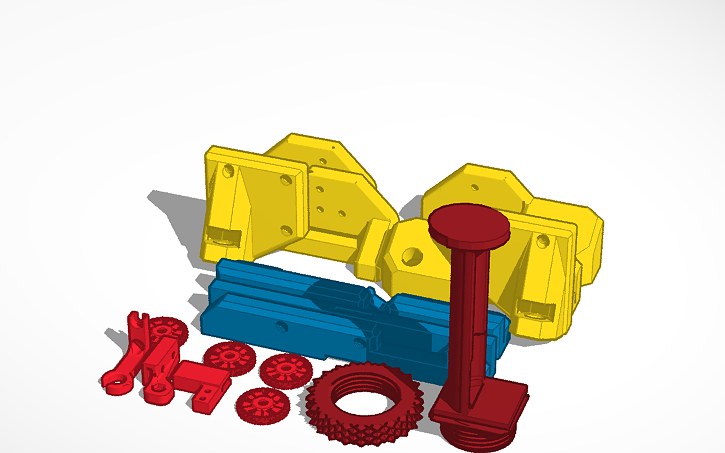 3D design Monoprice Maker Select 2 mods - Tinkercad