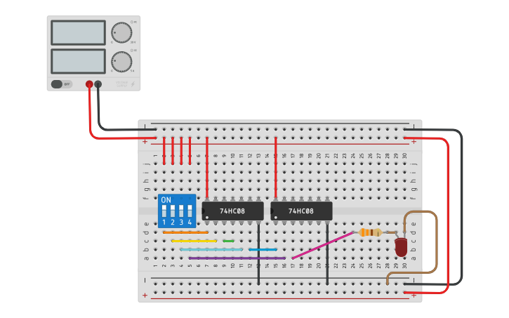 Circuit design Sbroffoni slot - Tinkercad