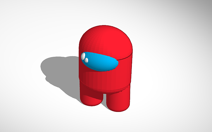 3D design Among us 3D model - Tinkercad