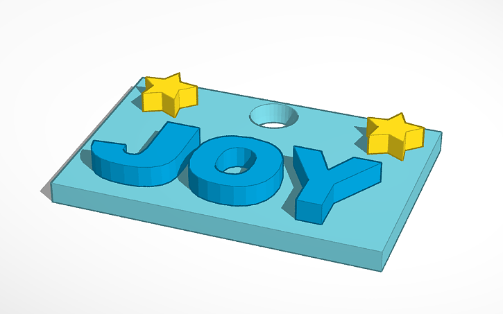 3D design NAME TAG | Tinkercad