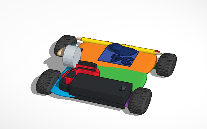 3D design TOy car Tawanda | Tinkercad