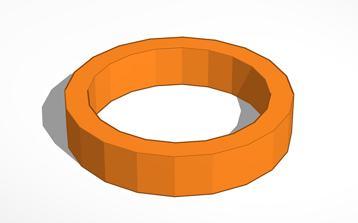 3D design Ring - Tinkercad