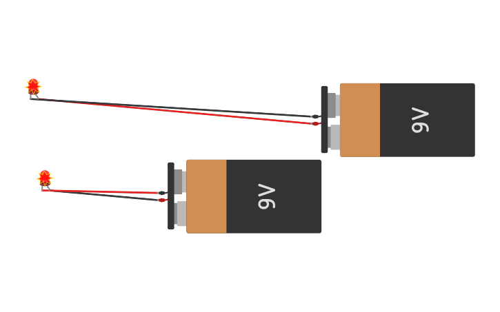 Circuit design Making to led lights | Tinkercad