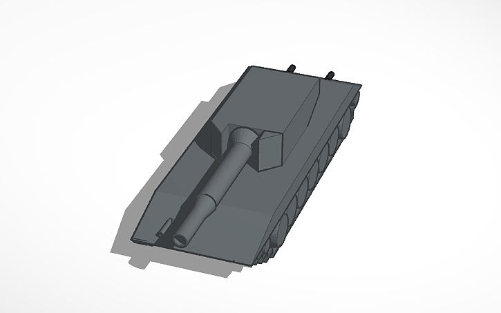 3D design E75 TANK | Tinkercad