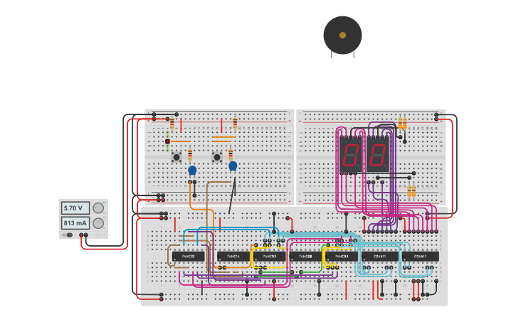 Circuit design Final PJ | Tinkercad