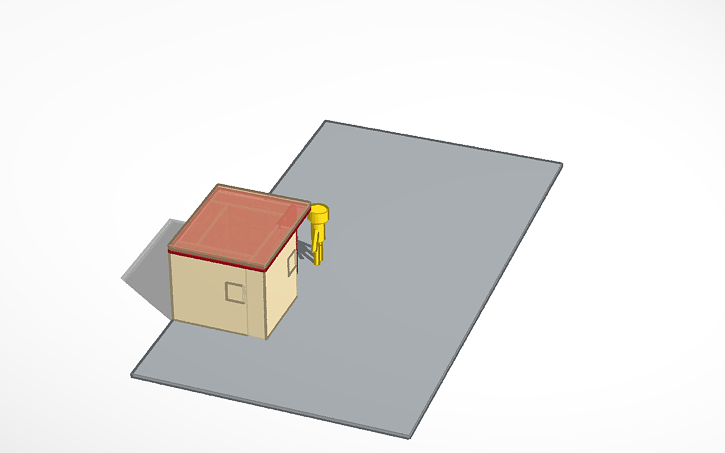 3D design Vox Booth - Tinkercad