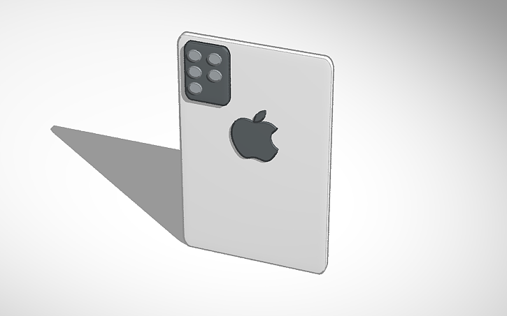 3D design Apple Phone | Tinkercad