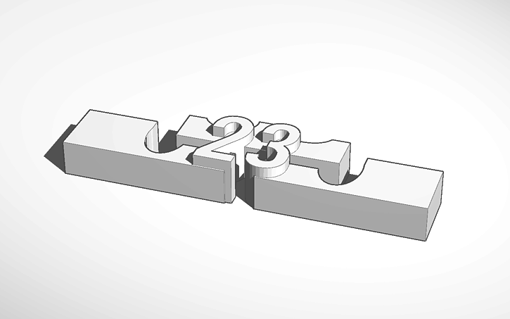 3D design simon lebron - Tinkercad