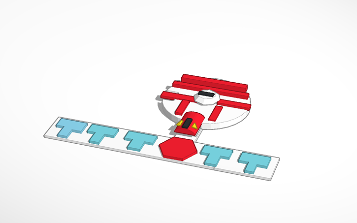 3d Design Yugioh Duel Disk Toy Tinkercad