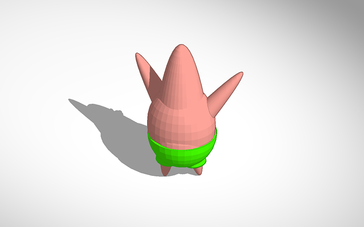3D design Patrick - Tinkercad