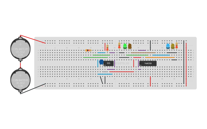 Circuit design 7493 - Tinkercad Circuit design 7493 - Tinkercad