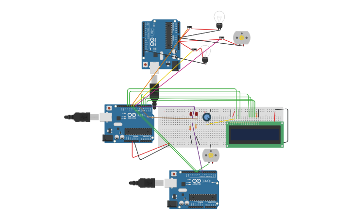 Circuit design examen primer parcial | Tinkercad