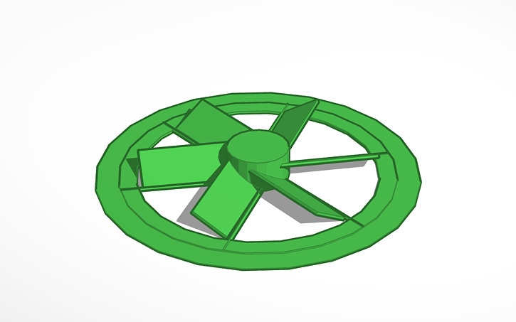 3D design Hovercraft Fan NL - Tinkercad