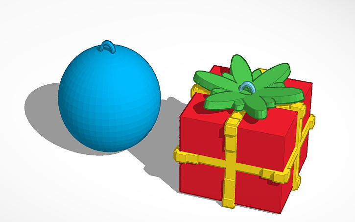 3D design Christmas - Tinkercad