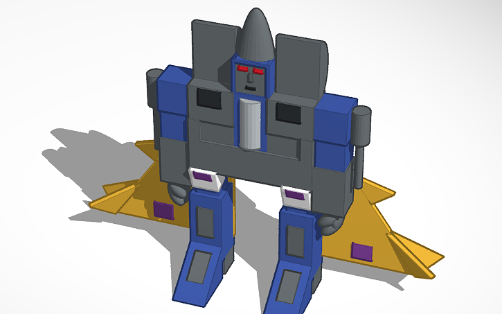 3D design Transformers Dirge - Tinkercad