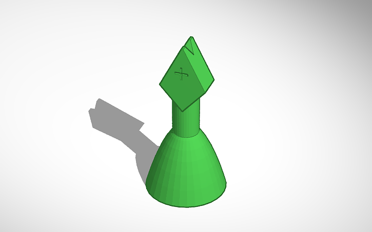 3D design Bishop | Tinkercad
