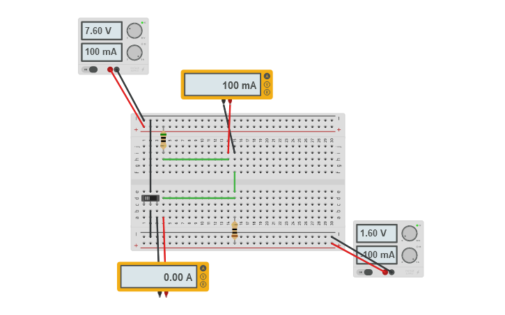 Circuit Design Find The Power Supply Voltages Example Tinkercad