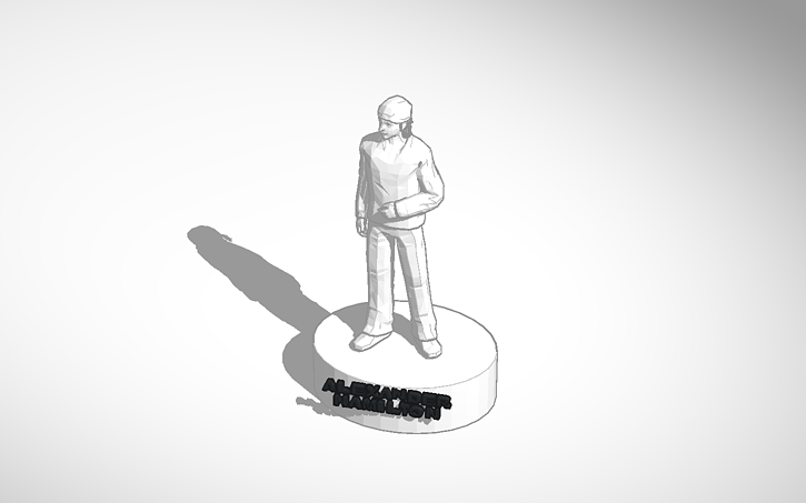 3D design Hamilton | Tinkercad