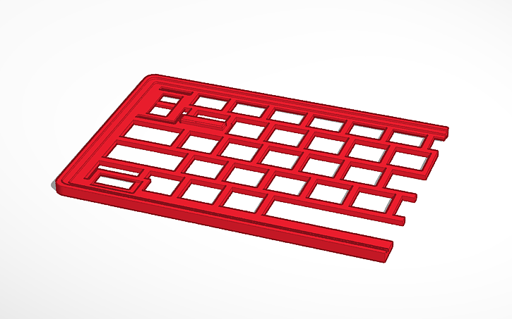 3D design Surface Book 3 Keyboard Spacer (left) | Tinkercad