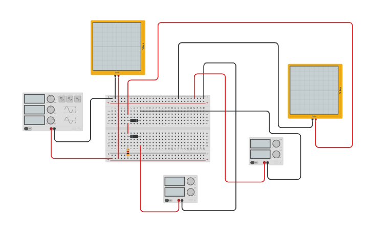 Circuit design Dual clipper - Tinkercad