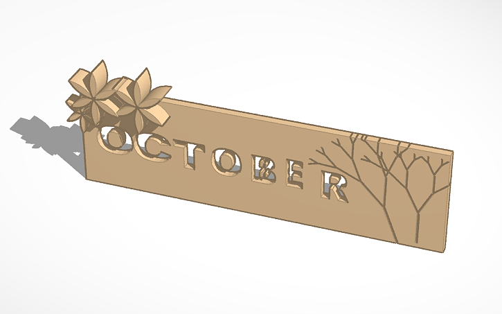 3D design word - Tinkercad