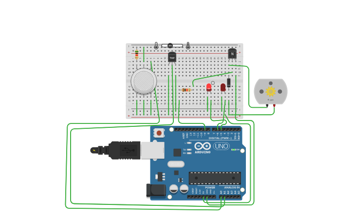 Circuit design PROJECT - Tinkercad