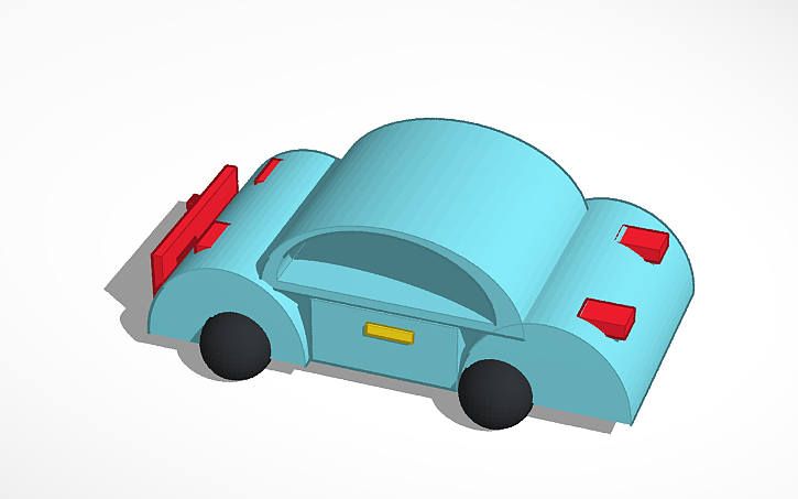 3d Design Car Png Tinkercad