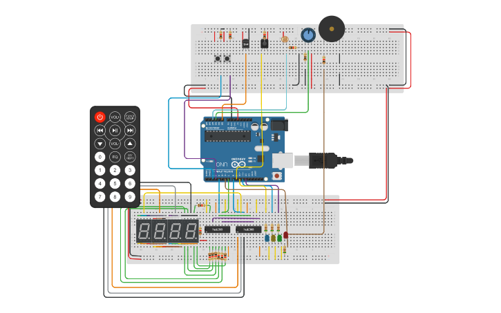Circuit design Rich Shield | Tinkercad